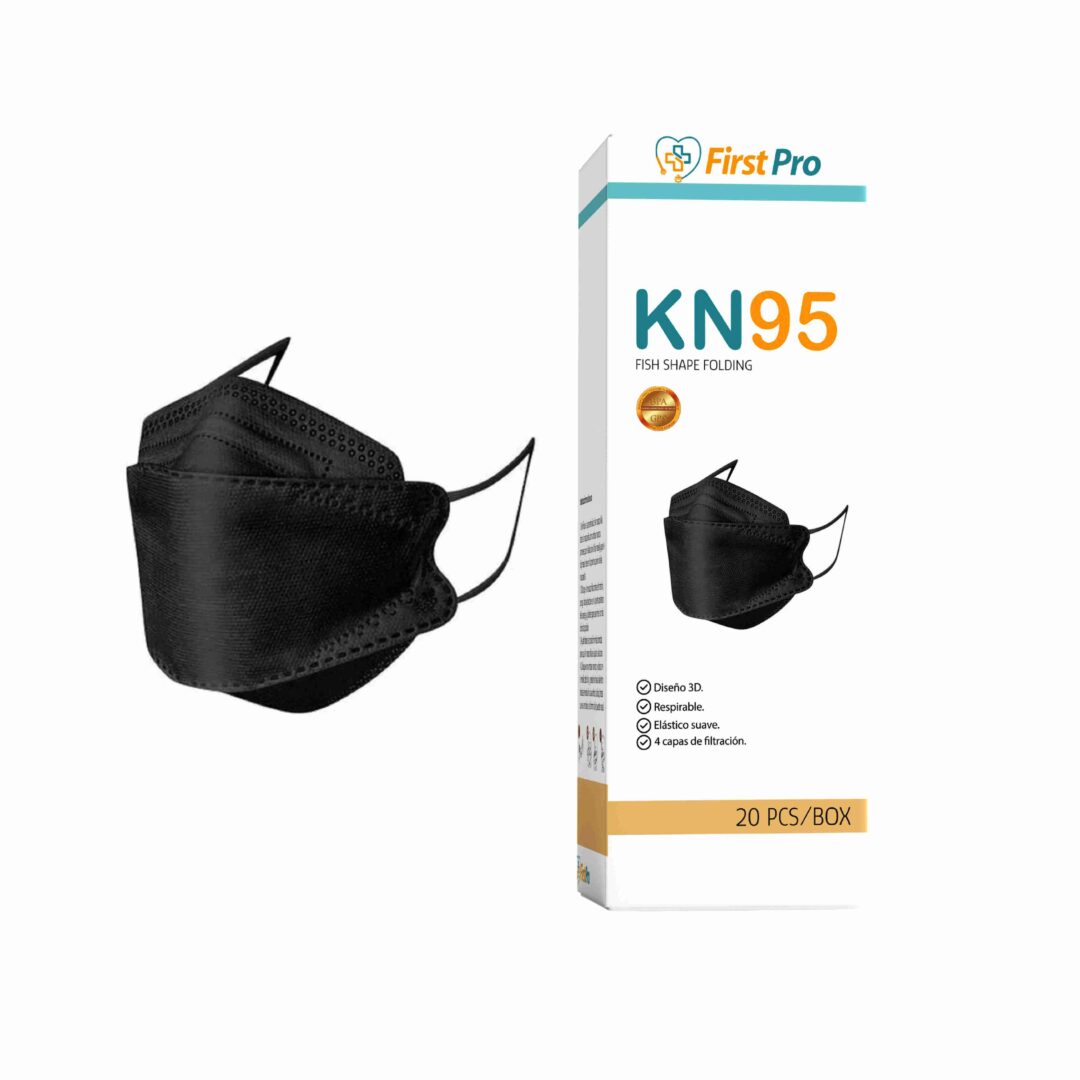 Mascarilla KN95 Fish Type para Adultos - InsumosFirstPro.com